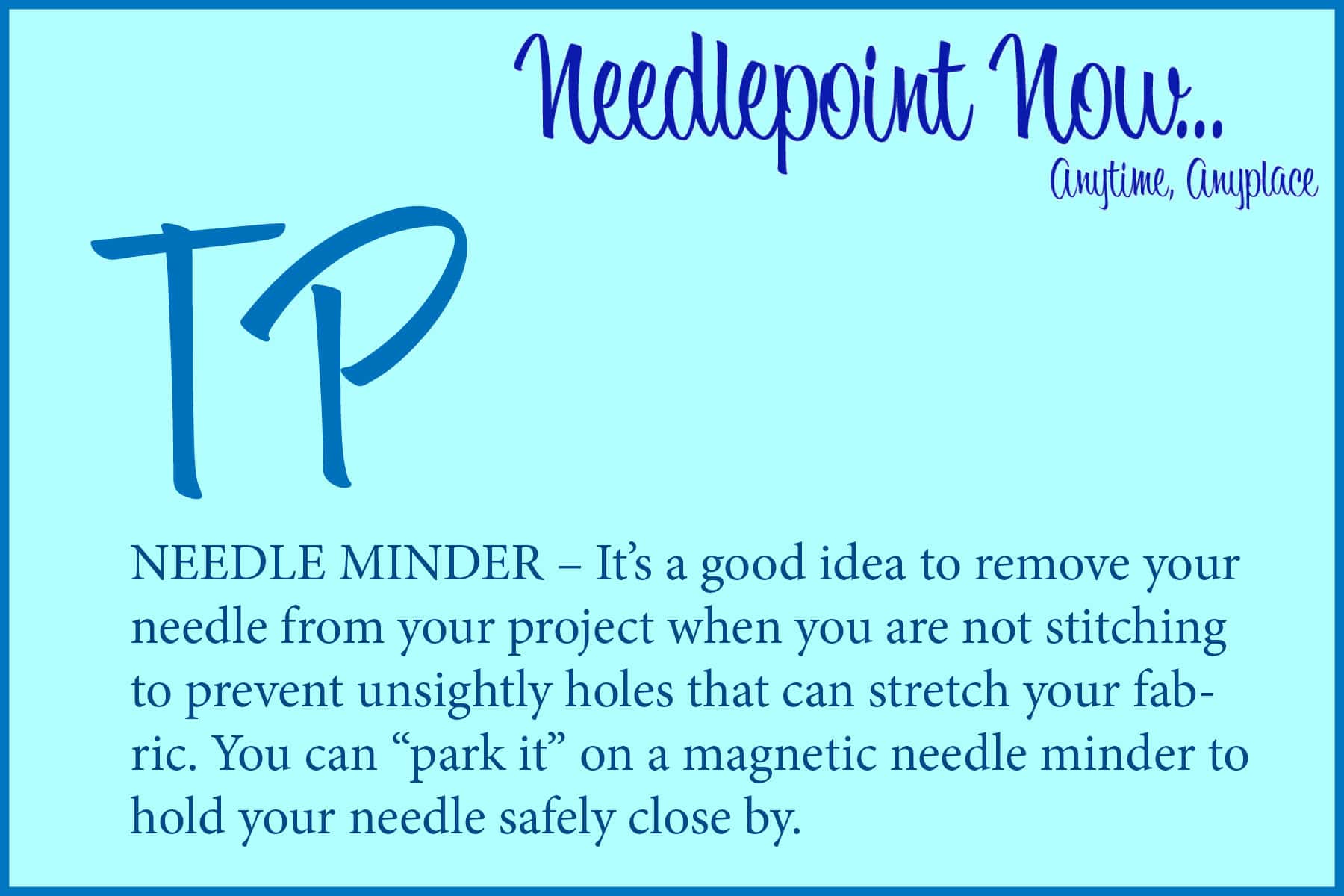 Tools of the Trade – Needlepoint Now